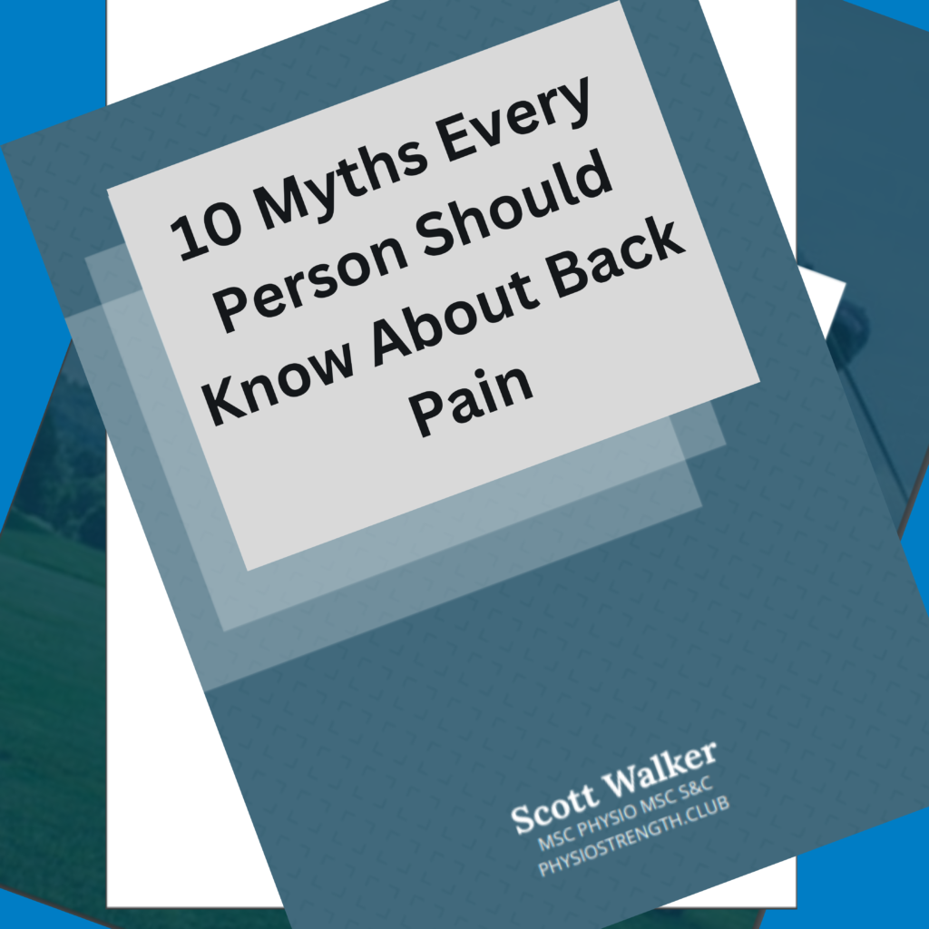 10 Myths Every Person Should Know About Back Pain - Physio Strength Club